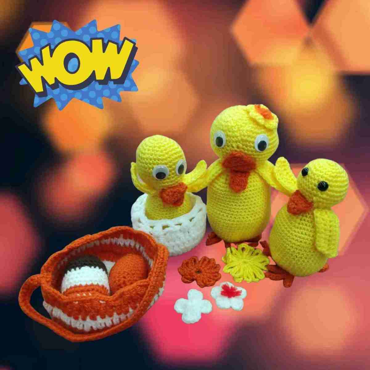 Resurrection of happy chicken - DK Yarn