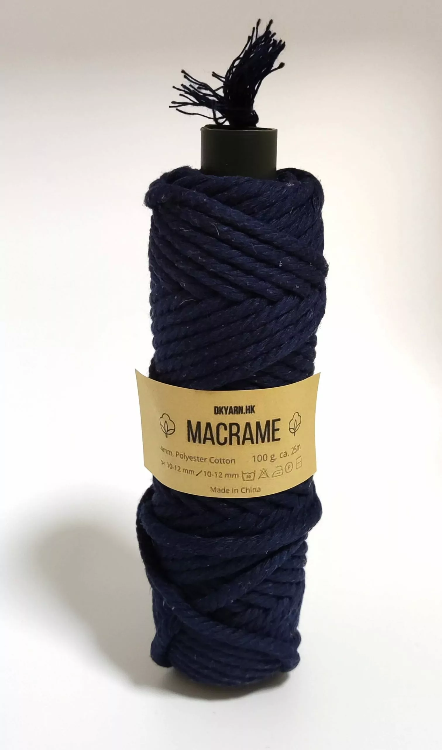 Macrame 棉繩 (4mm) - 好易織毛冷 DK Yarn