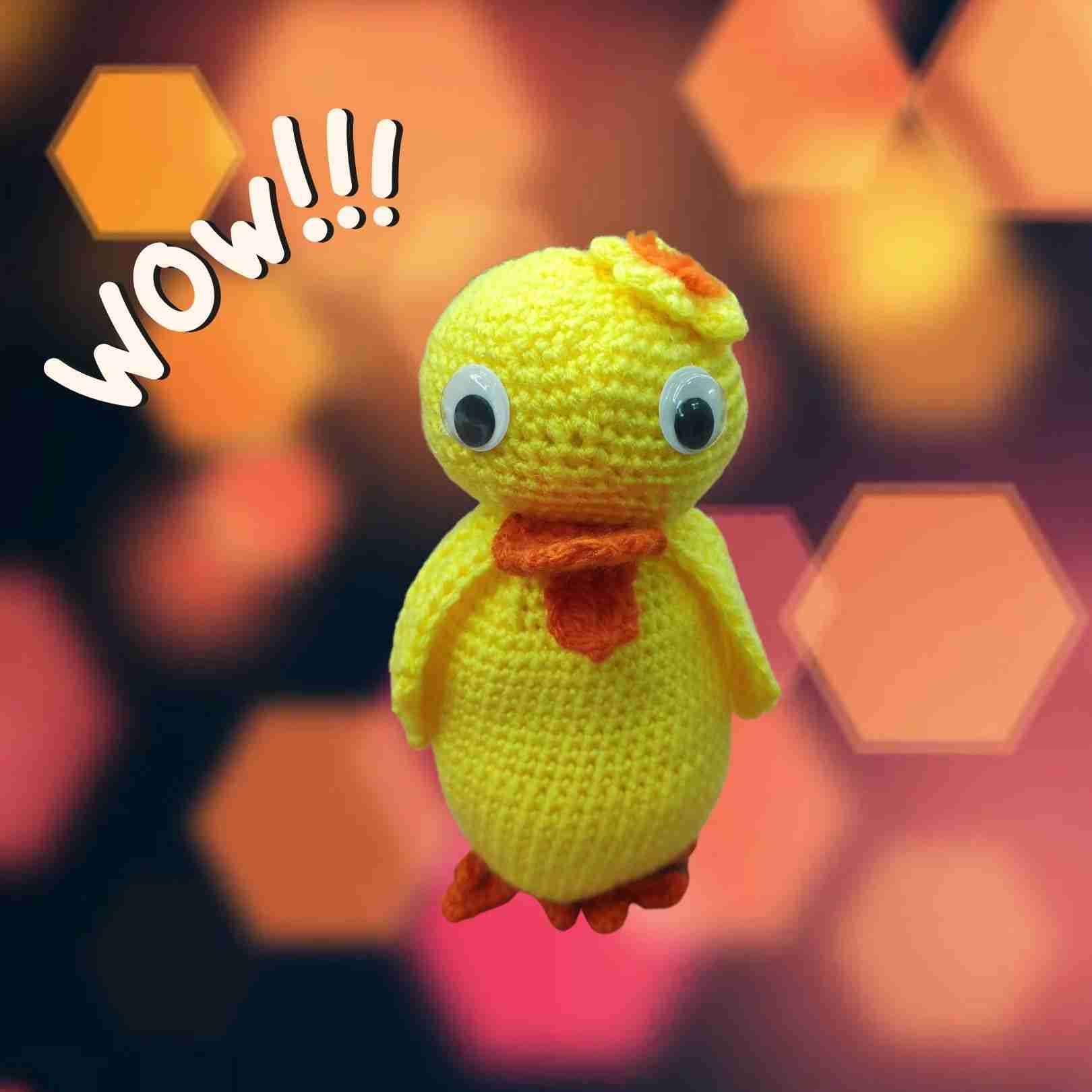 Resurrection of happy chicken - DK Yarn